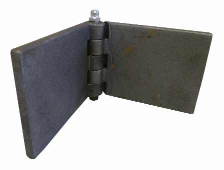HEAVY DUTY HINGE WITH GREASABLE PIN - Aline Trading