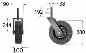 SEGMENTED SLASHER WHEELS - Aline Trading